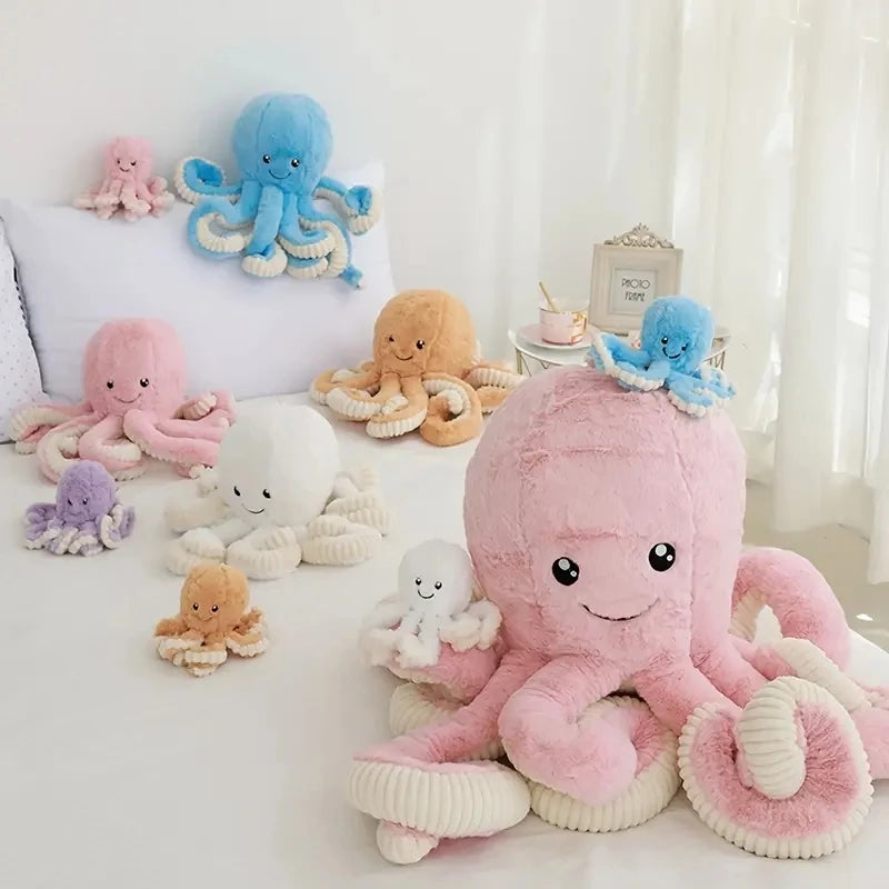 Cuddle Cove Octopus Plushie | Soft Kawaii Sea Creature – Dandelion Vine