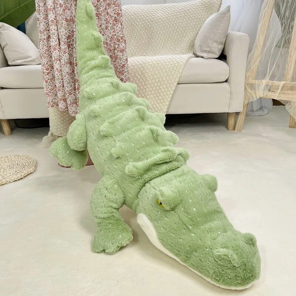 Cuddly Crocodile Plushie | Soft Reptile Body Pillow | Dandelion Vine ...