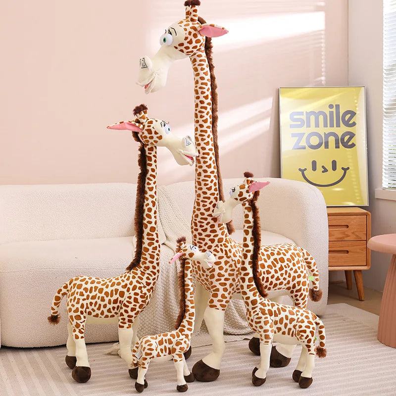 Ginger Giraffe Plushie – Soft & Tall Safari Stuffed Animal Toy ...