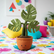 Monstera Plant Plushie | Kawaii Leaf Plush for Plant Lovers – Dandelion ...