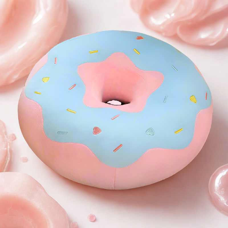 Snuggle Sprinkle Donut Plushie | Kawaii Pastel Stuffed Donut Pillow ...