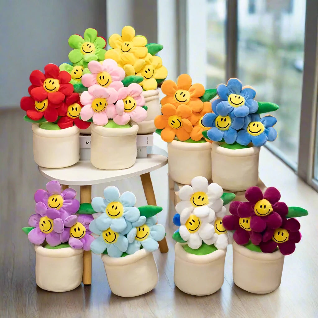 Sunshine Bloom Plushie – Kawaii Flower Stuffed Toy | Dandelion Vine ...