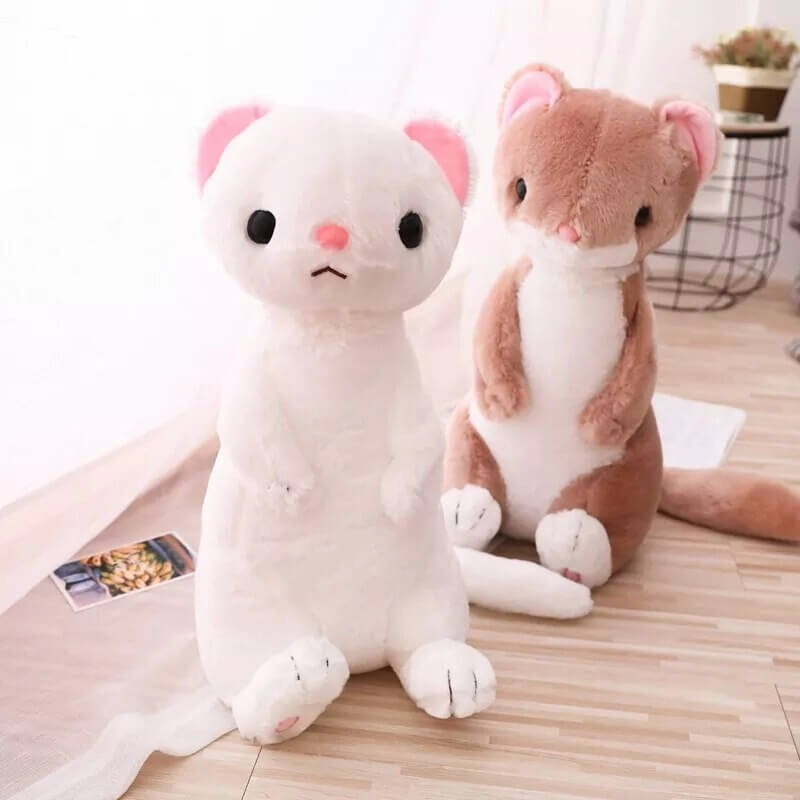Ferret Plushie | Long Kawaii Ferret Stuffed Animal – Dandelion Vine