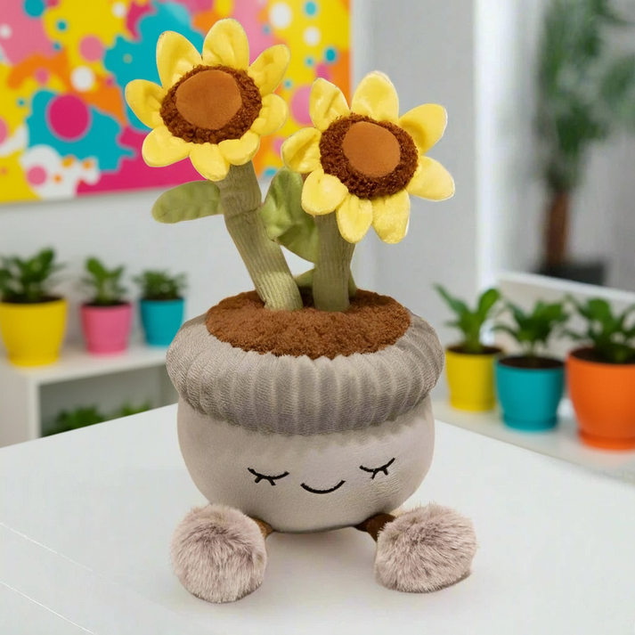 Potted Garden Plushies | Cute Plant & Flower Plushies | Dandelion Vine ...